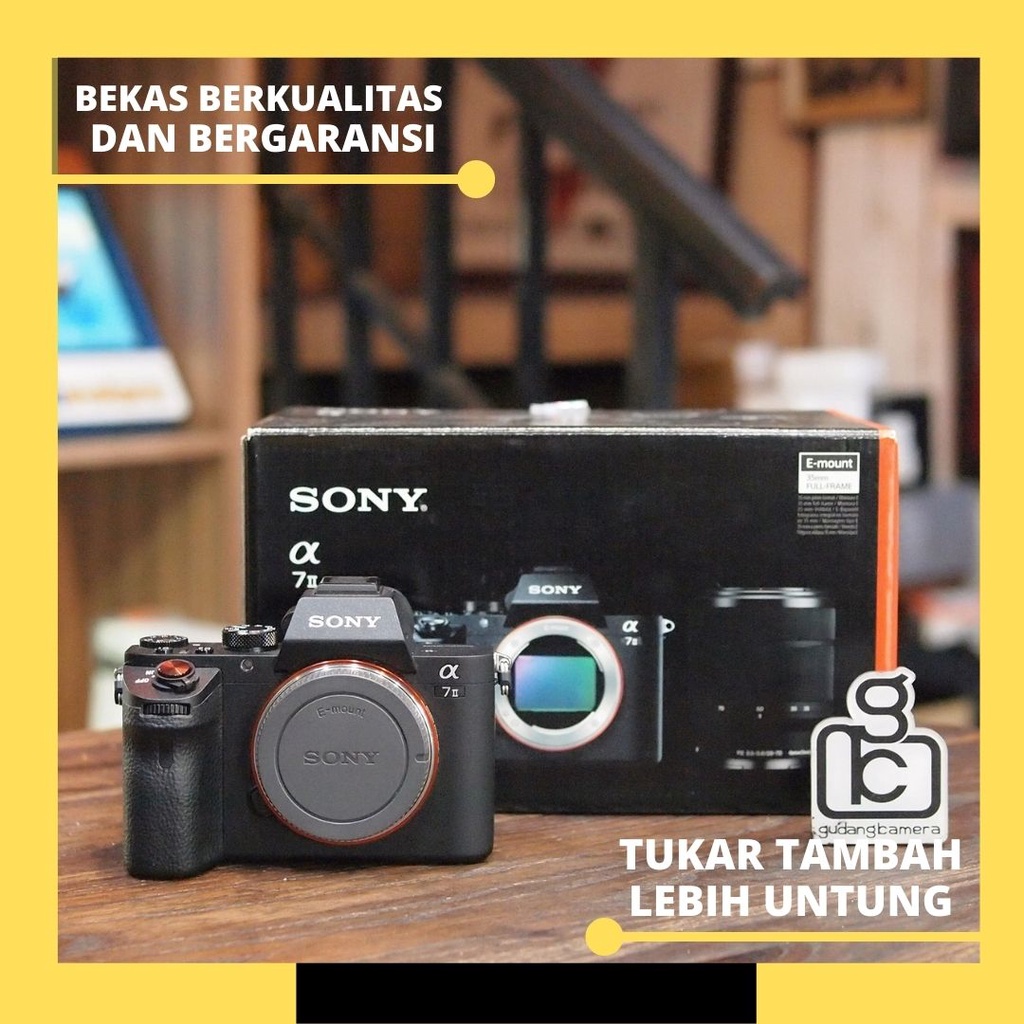 Jual Kamera Sony a7 ii / A72 / a7 mark ii BODY SC 6xx - MINT CONDITION ...