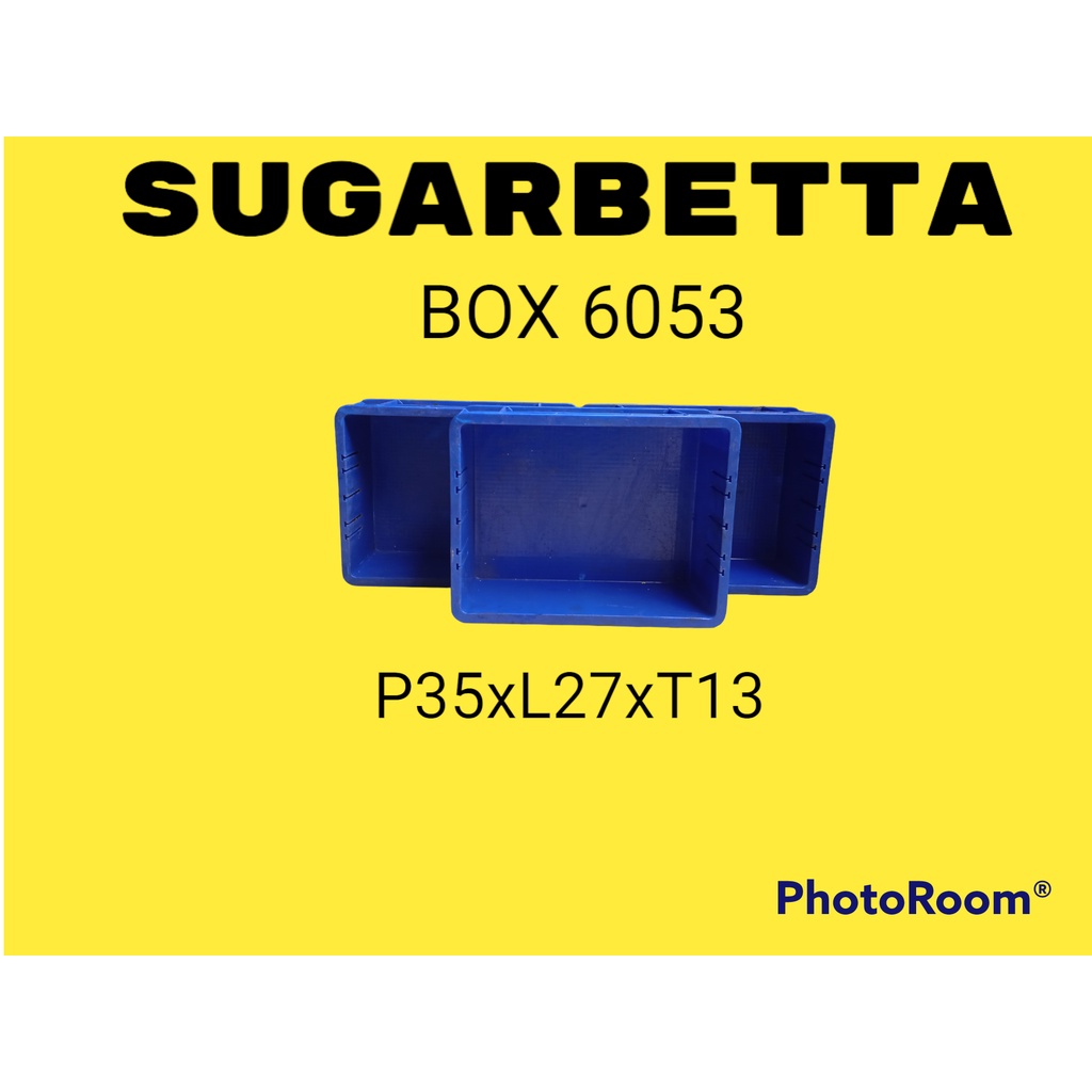 Jual BOX KERANJANG PLASTIK MURAH INDUSTRI CONTAINER RAPAT RABBIT 6053 ...