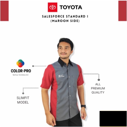 Jual International Quality : Seragam Kemeja Toyota Salesforce Standard ...