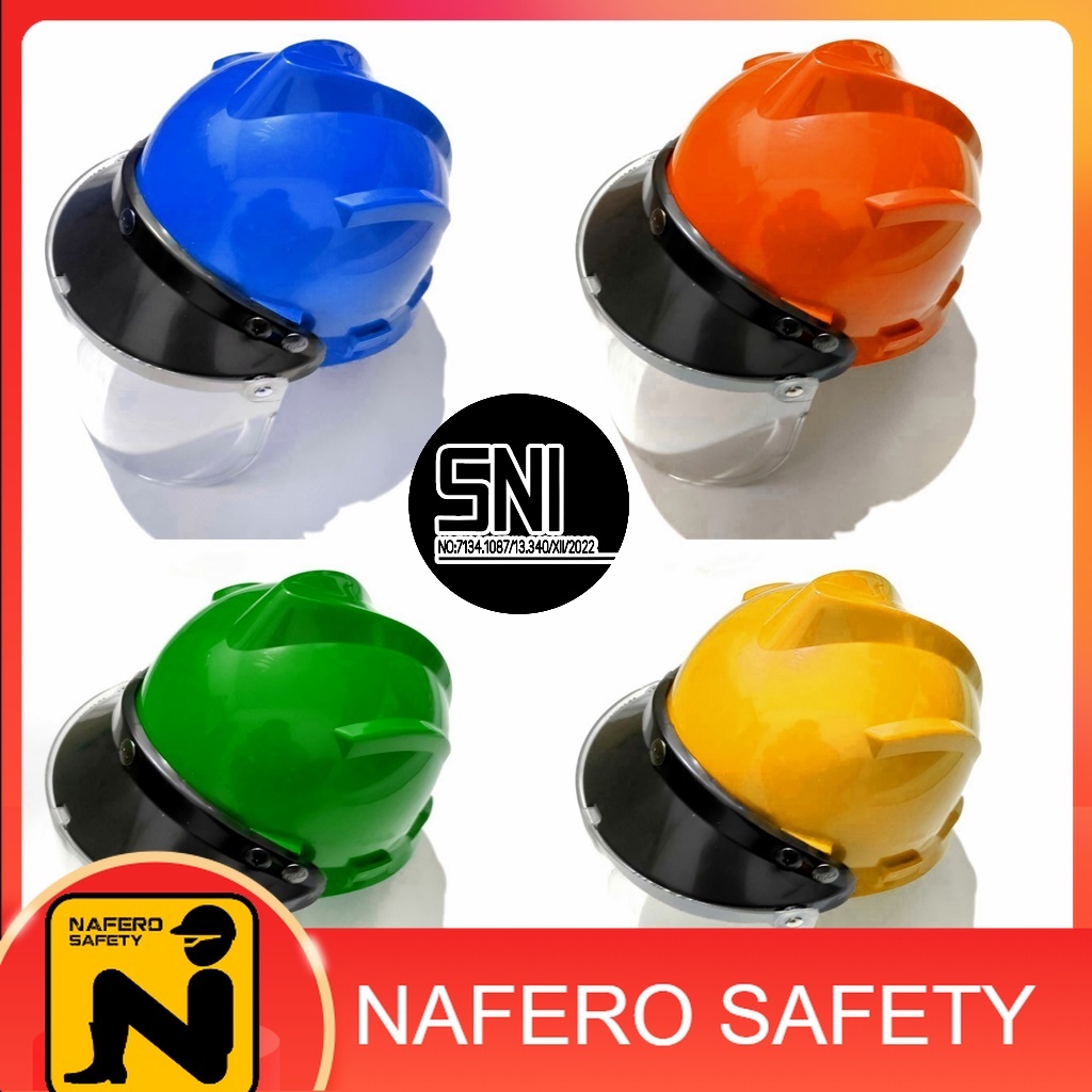 Jual HELM FACE SHIELD PROYEK APD SAFETY AKRILIK POLYCARBONATE SNI ...