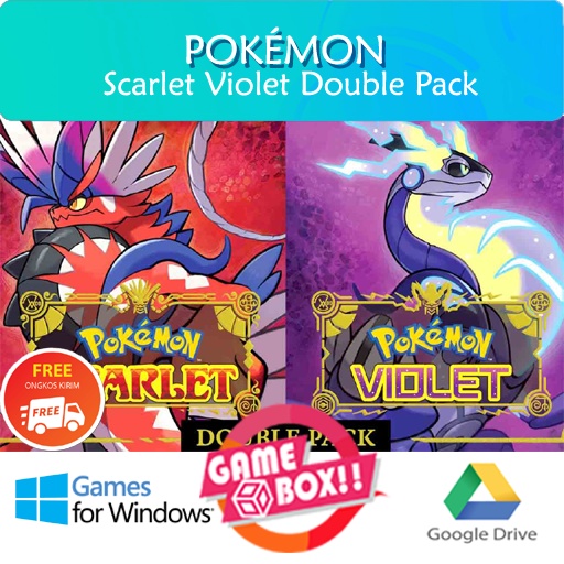 Jual POKEMON SCARLET VIOLET DOUBLE PACK + RYUJINX SWITCH EMULATOR - PC ...