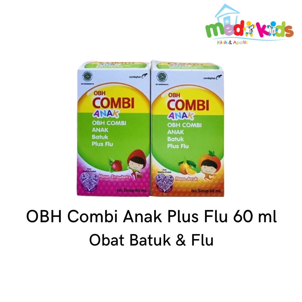 Jual OBH Combi Anak - Batuk Plus Flu 60 ml | Shopee Indonesia