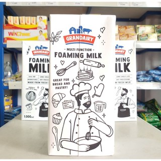 Jual Susu Grandairy Foaming Milk 1Liter / Susu UHT Granddairy 1Liter ...