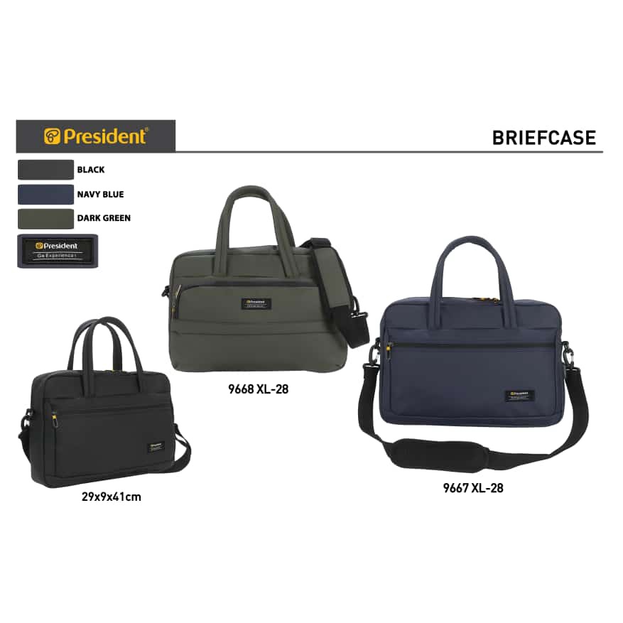 Jual ORIGINAL PRESIDENT BRIEFCASE OFFICE BAG TAS KERJA MAP TAS KANTOR ...