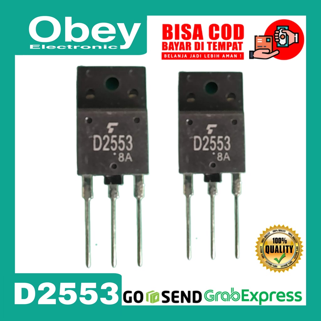 Jual Transistor D2553/D 2553 Original | Shopee Indonesia