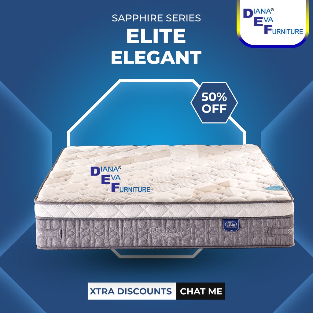 Jual Elite Grand Elegant Kasur Springbed Shopee Indonesia