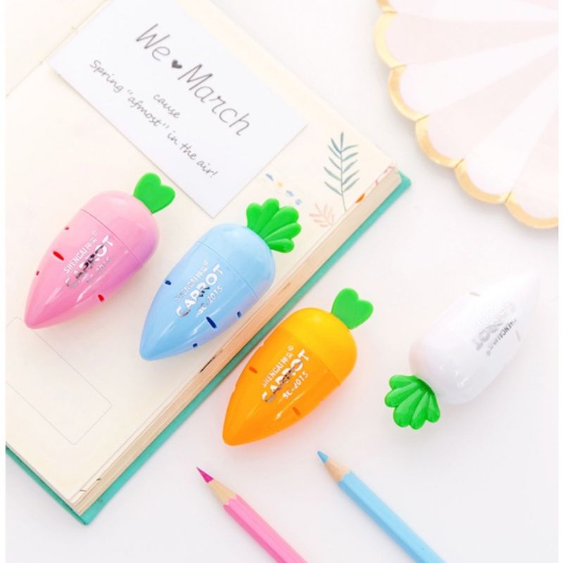 Jual Peraut pensil bentuk wortel peruncing pensil karakter wortel ...