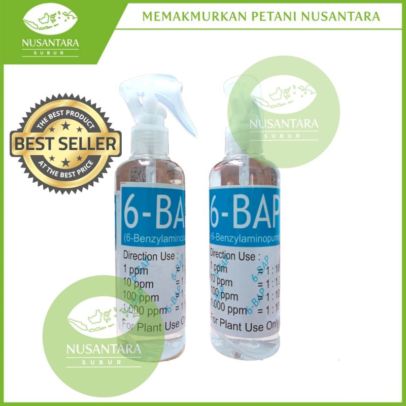 Jual HORMON BAP 6-BAP BENZYLAMINOPURIN 10.000 ppm Hormon Pertumbuhan ...