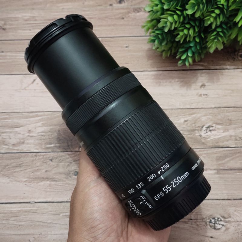 Jual Lensa Canon 55-250mm Lensa Tele 55-250 mm | Shopee Indonesia