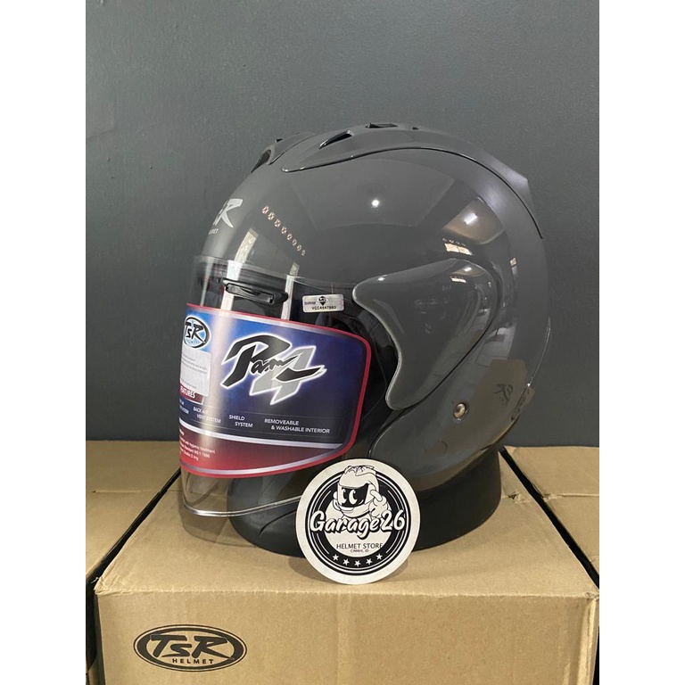 Jual TSR RAM4 HELMET MODERN GREY | Shopee Indonesia