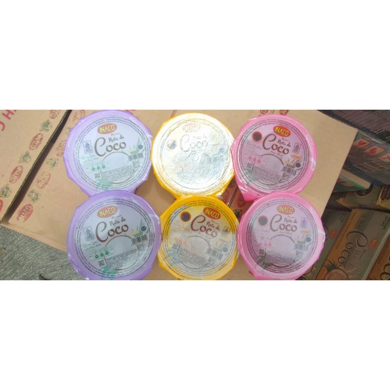 Jual INACO NATA DE COCO KEMASAN CUPS 200 GRAM ANEKA RASA | Shopee Indonesia