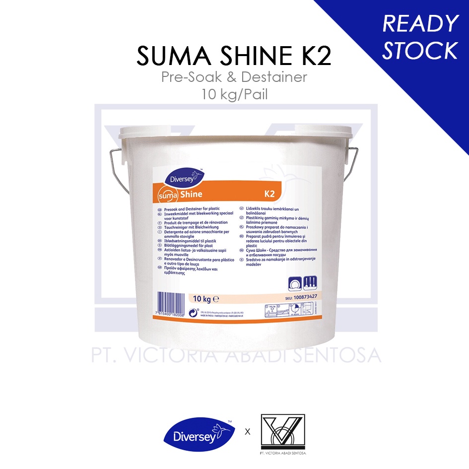 Jual Diversey SUMA Shine K2 - Pre-Soak & Destainer | Shopee Indonesia
