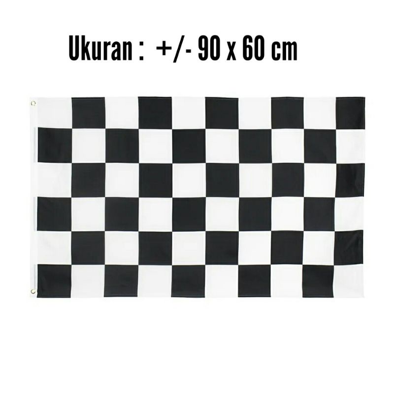 Jual bendera balap ukuran 90 x 60 cm | Shopee Indonesia