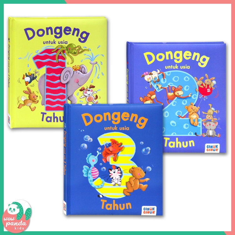 Jual Dongeng untuk usia 1, 2, 3 Tahun (tiap buku isi 6 cerita - Bahasa ...