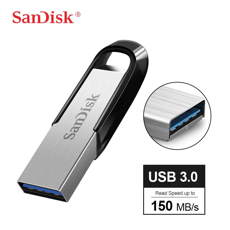 Jual SANDISK FLASHDISK 128GB 64GB 32GB 16GB ULTRA CZ73 USB 3.0 150MB/s Besi ORIGINAL | Shopee ...