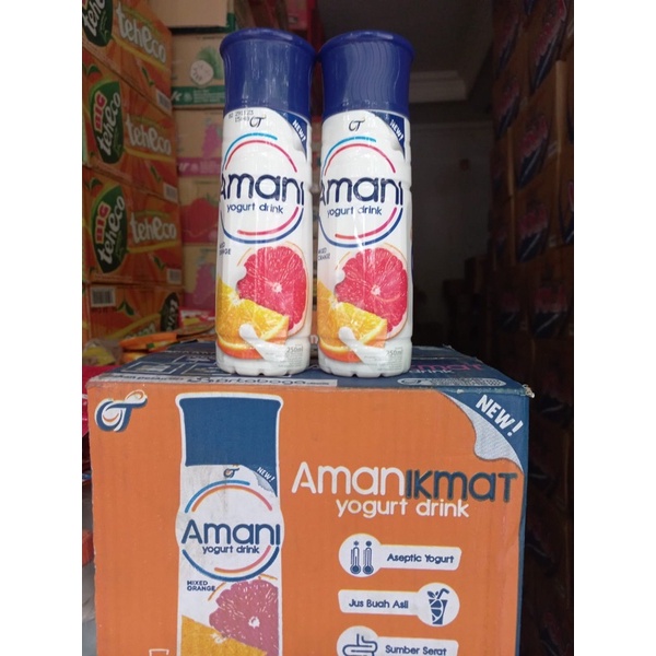 Jual Amani yogurt 250ml x 12 | Shopee Indonesia