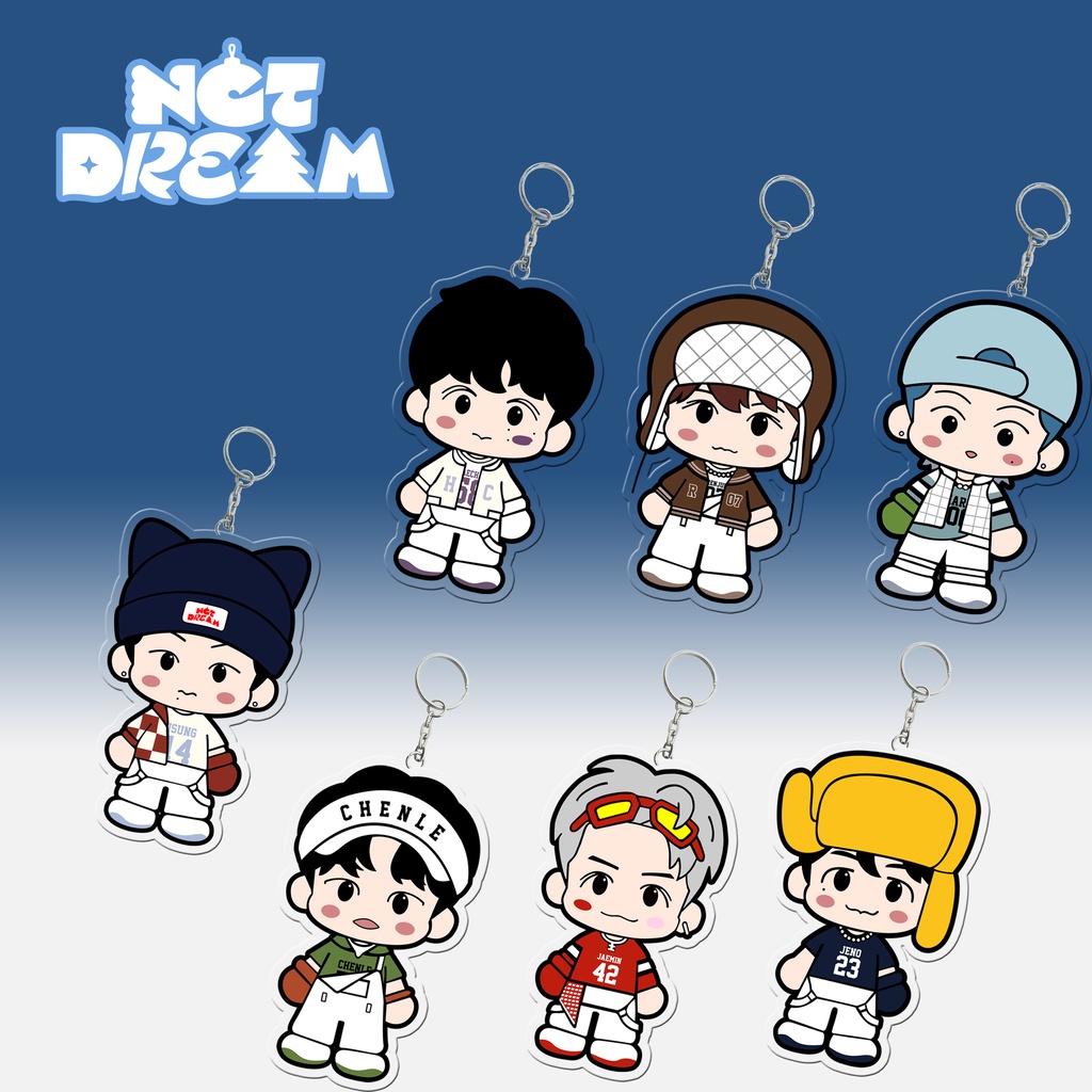 Jual NCT DREAM CANDY CHARACTER UNOFFICIAL KEYCHAIN GANTUNGAN KUNCI ...