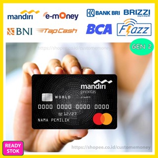 Jual KARTU EMONEY DESIGN MANDIRI PRIORITAS KARTU ETOLL E-MONEY MANDIRI ...
