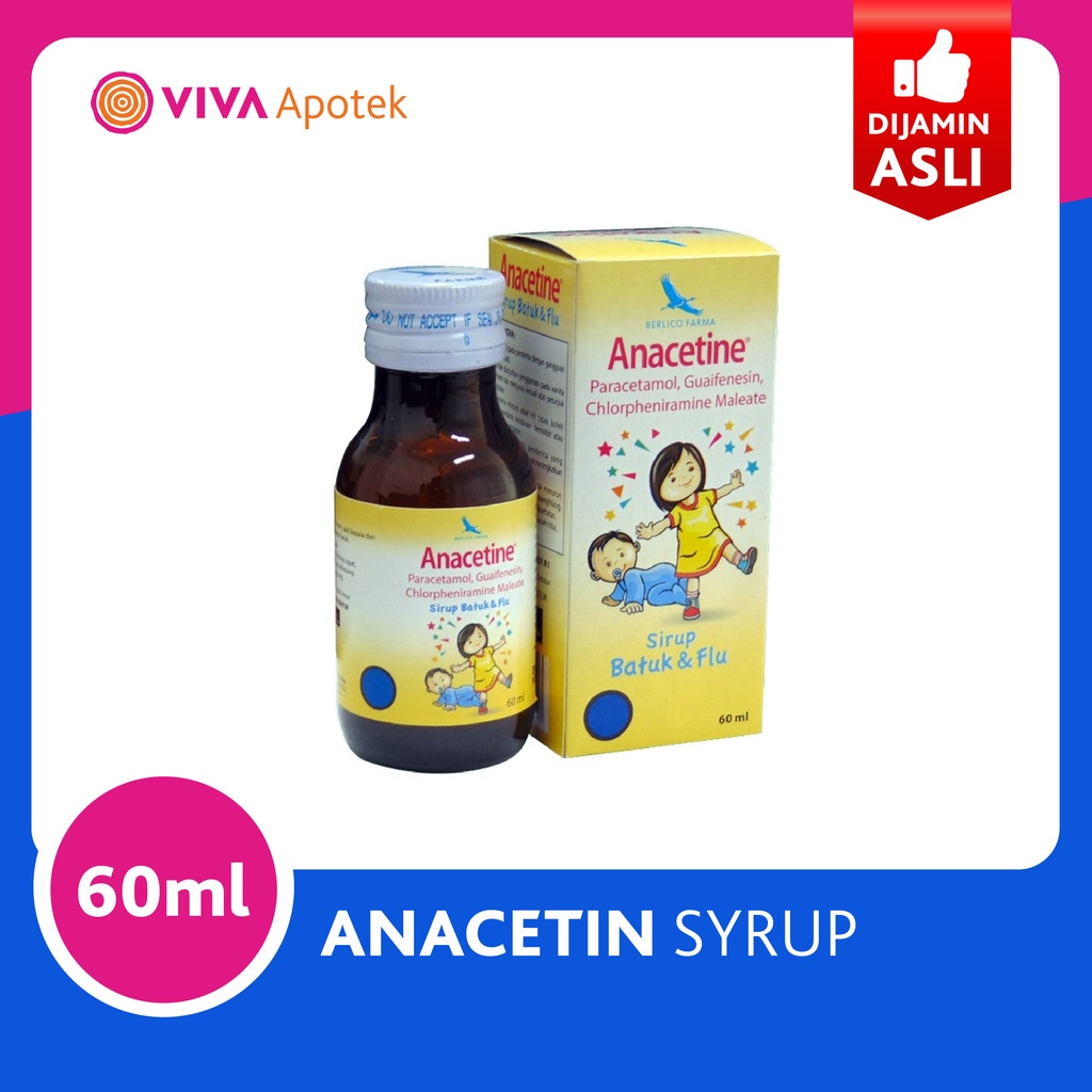 Jual Anacetin Syr 60Ml | Shopee Indonesia