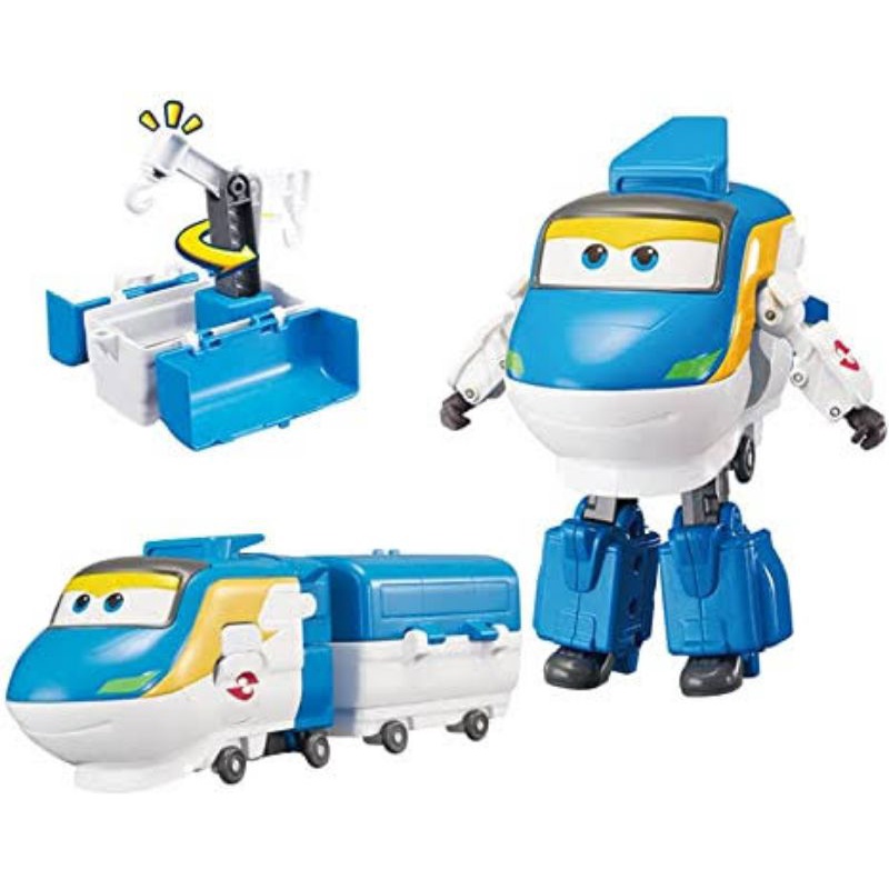 Jual Super Wings World Guardians High Speed Train Tony with Cargo ...