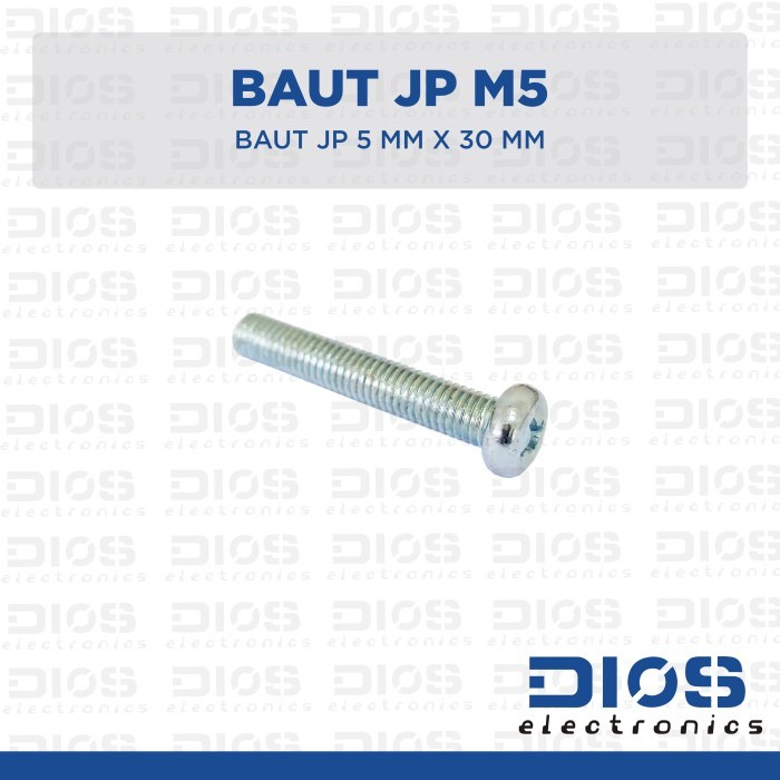 Jual Baut JP 5 mm x 30 mm / M5 / Bolt (min 20 pcs) | Shopee Indonesia