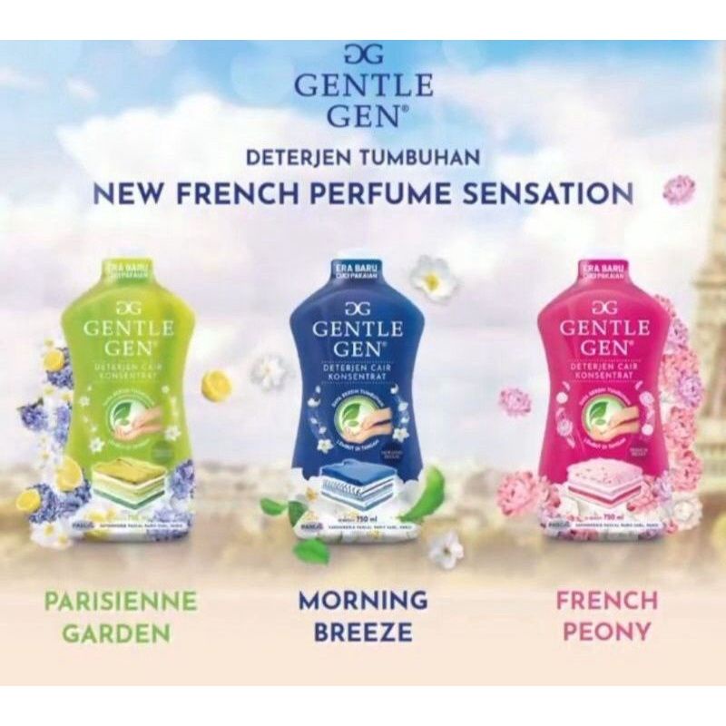 Jual Gentle Gen Detergent Cair 700ml | Shopee Indonesia