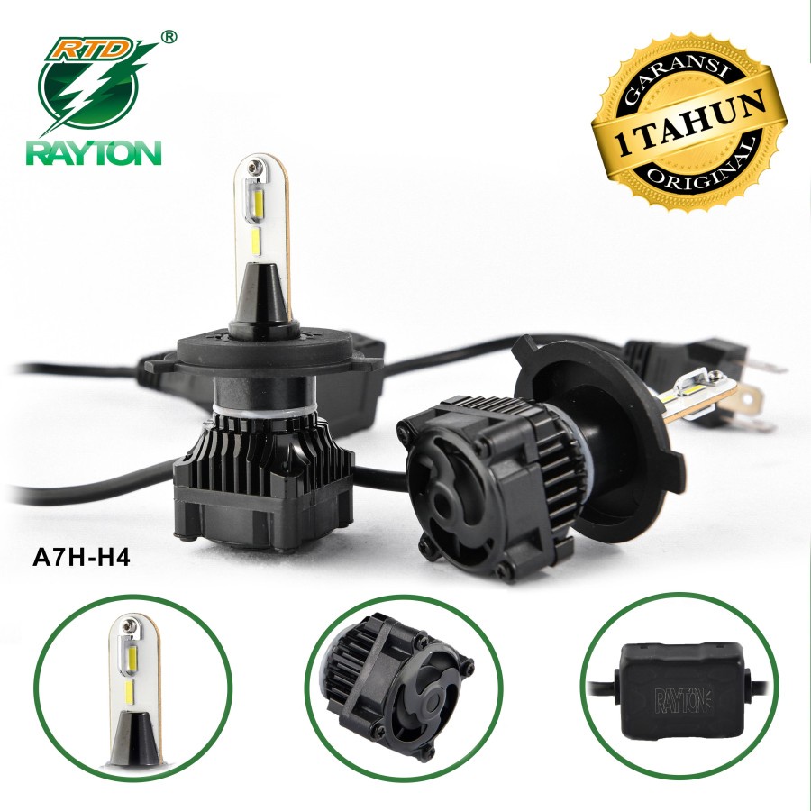 Jual RTD RAYTON LAMPU LED OTOMOTIF MOBIL A7-H4 POWER 28 ORIGINAL WITH ...