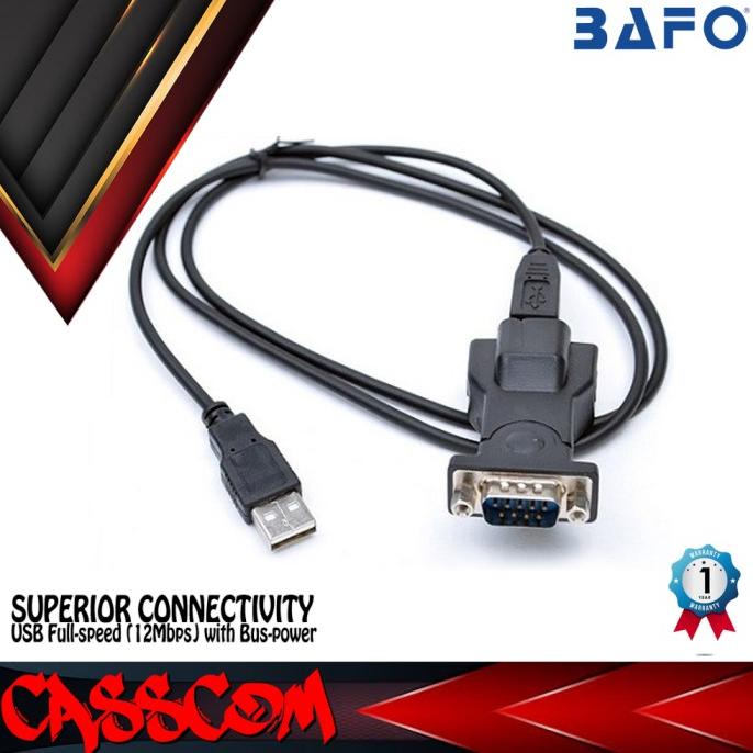 Jual Kabel USB to Serial RS232 db9 Bafo | Shopee Indonesia