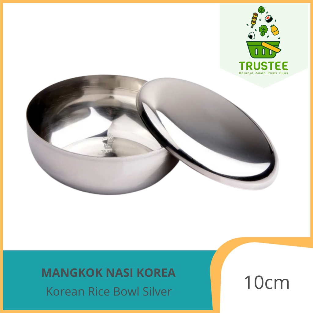 Jual Korean Rice Bowl / Mangkok Nasi / Sup ala Korea Stainless | Shopee ...