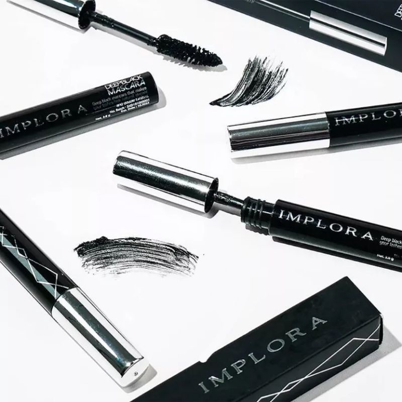 Jual BPOM Implora Deep Black Mascara Black Maskara Implora | Shopee ...