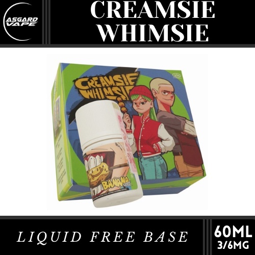 Jual Creamsie Whimsie Free Base Creamy 60ml / 3-6MG | Shopee Indonesia