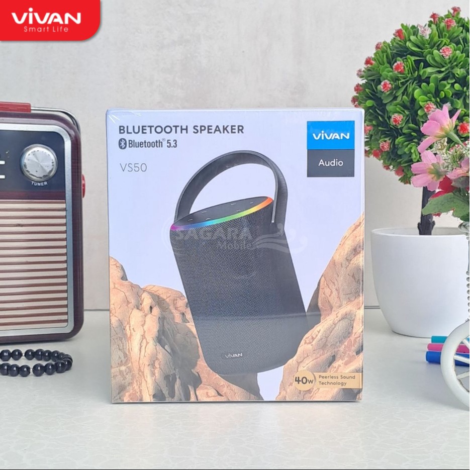 Jual SPEAKER BLUETOOTH VIVAN VS50 40W DSP EXTRA BASS PORTABLE IPX7 ...