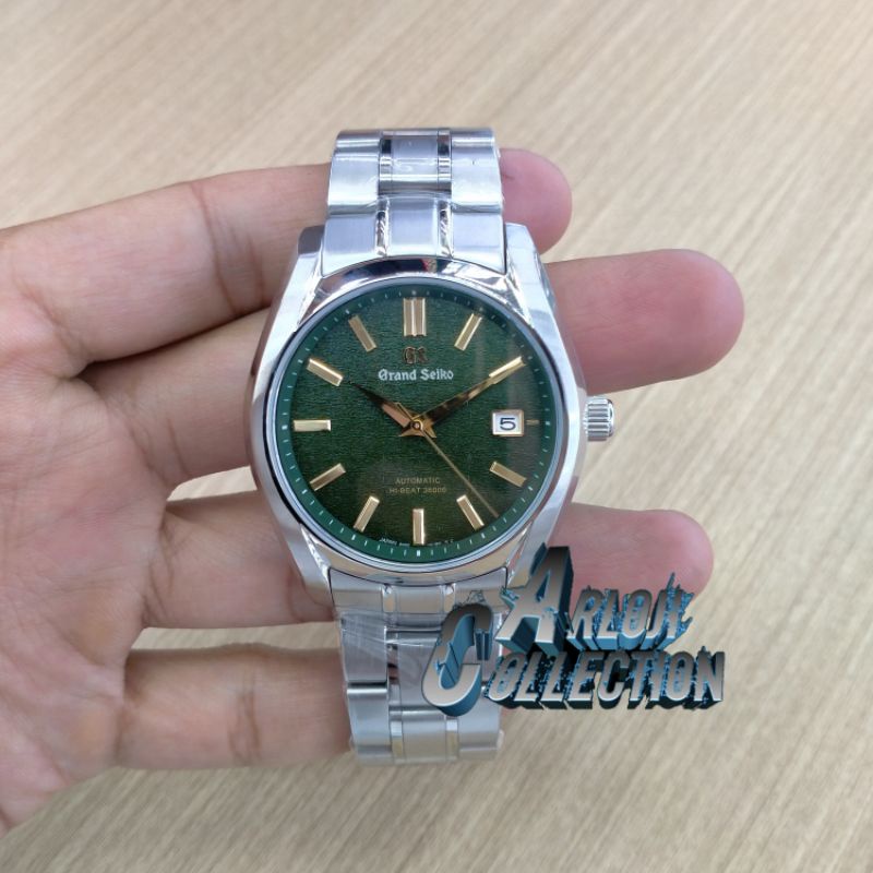 Jual Jam Tangan Pria Grand Seiko SLGH011 Green Dial Automatic ...