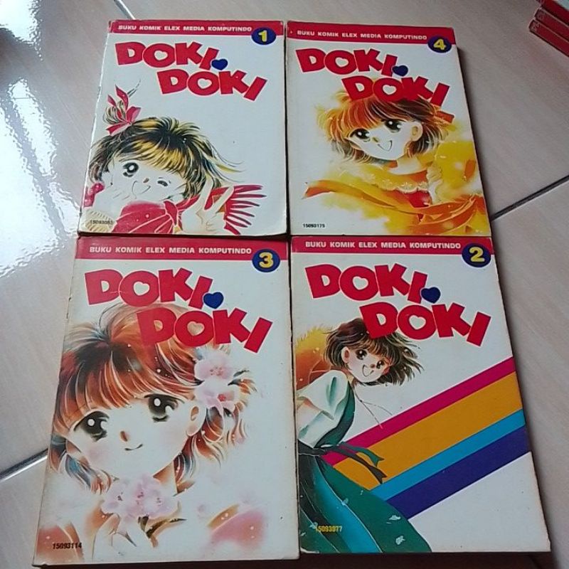 Jual Buku komik doki doki 1-4 lengkap tamat original | Shopee Indonesia