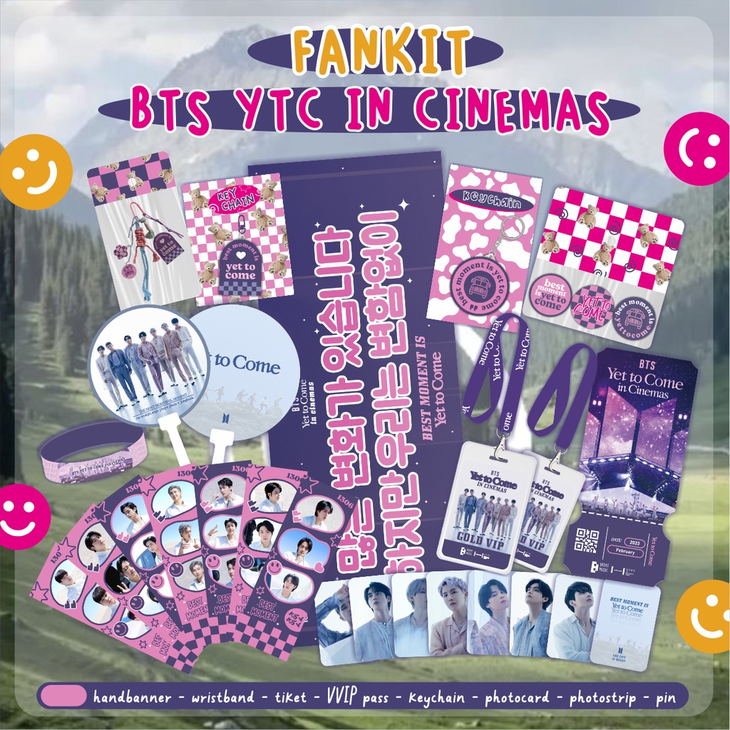 Jual FANKIT BTS YET TO COME IN CINEMAS - BTS FANKIT | Shopee Indonesia