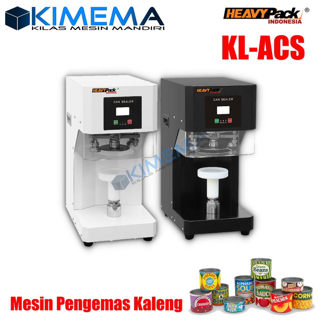 Jual Mesin Penutup Botol Kaleng / Automatic Can Sealer Heavypack KL-ACS | Shopee Indonesia