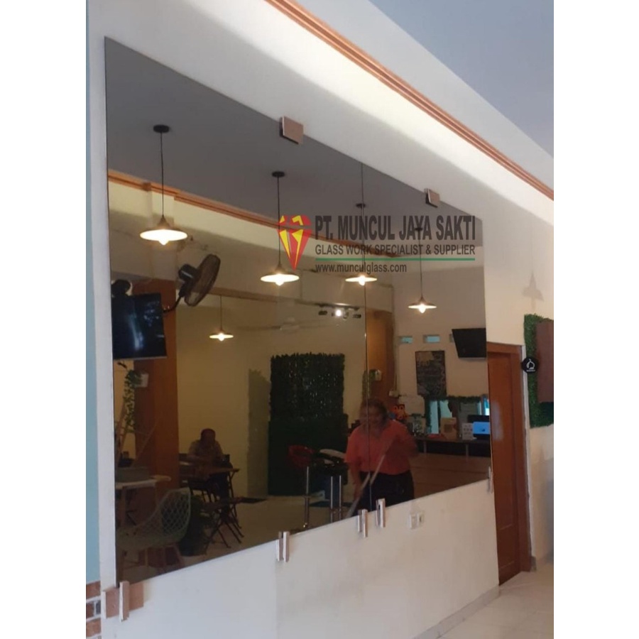 Jual Kaca Decomirror (Cermin Warna) Bronze 5mm per M2 Asahimas | Shopee Indonesia