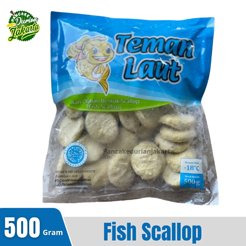 Jual Teman Laut Fish Scallop 500gr | Shopee Indonesia