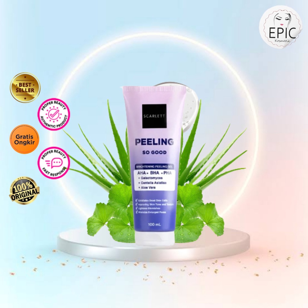 Jual SCARLETT Peeling So Good / Brightening Peeling Gel 100ml - Epic ...