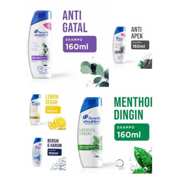 Jual SHAMPOO HEAD & SHOULDERS MENTOL DINGIN Shampo Anti-Ketombe Netto ...