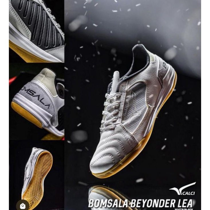 Jual CALCI BOMSALA BEYONDER LEA - WHITE/BLACK | Shopee Indonesia