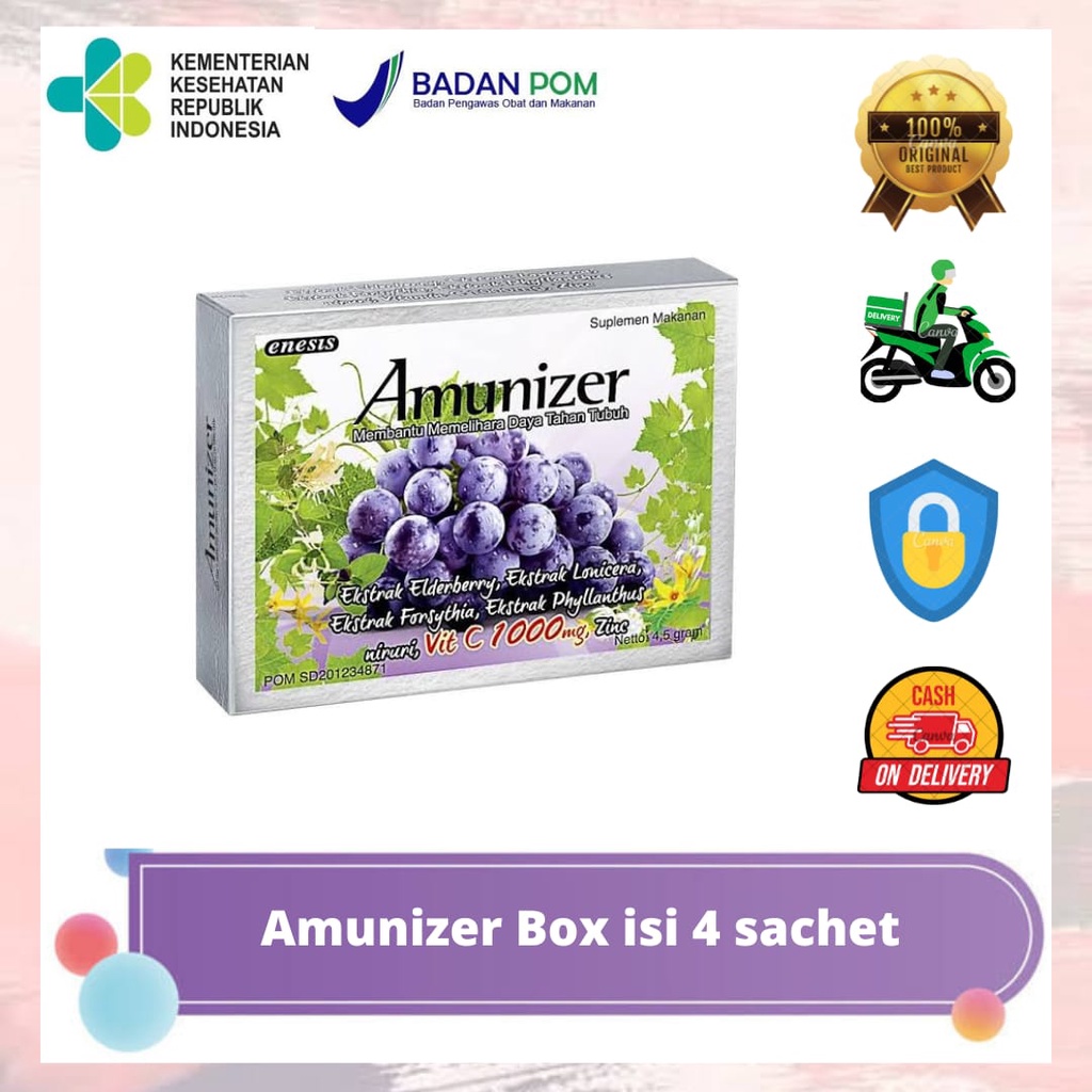 Jual AMUNIZER BOX 1 KOTAK | Shopee Indonesia