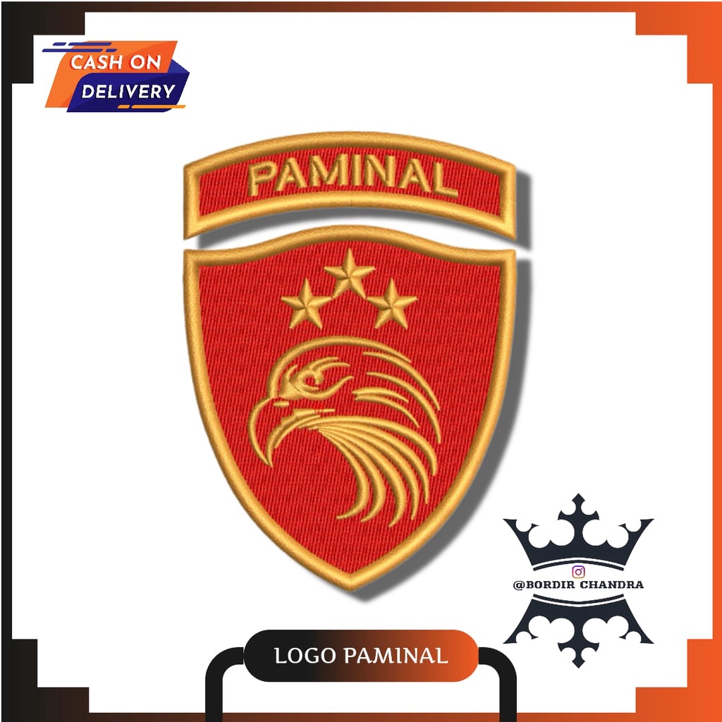 Jual LOGO BORDIR PAMINAL -RODA PAMINAL - PIN PAMINAL - TIMBUL - RATA 3D ...