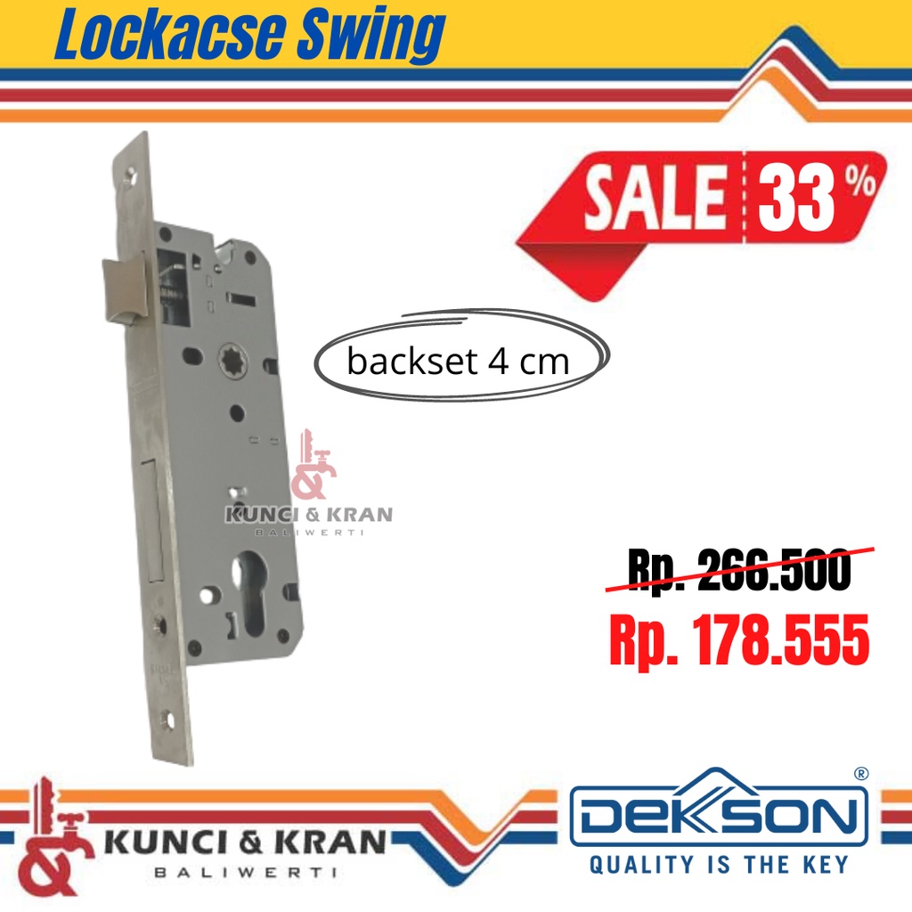 Jual Body Kunci Dekkson MTS IL DL 8485 SSS Lockcase Swing Body Kunci ...