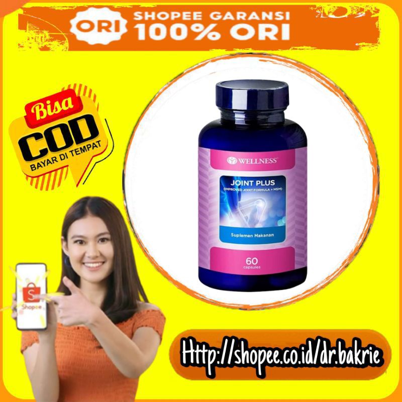 Jual Wellness Joint Plus With Joint Formula MSM Glucosamine | Shopee ...