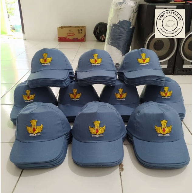 Jual Topi SMA / SMK bordir logo tutwuri handayani lama (logo kuning ...
