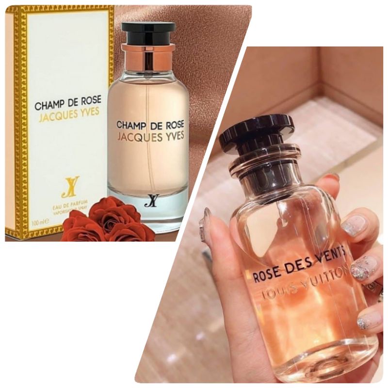 Jual Fragrance World Champ De Rose Jacques Yves EDP 100 ml | Shopee ...