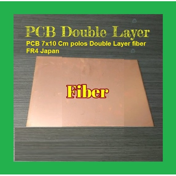 Jual PCB 7x10 Cm polos Double Layer fiber FR4 Japan | Shopee Indonesia