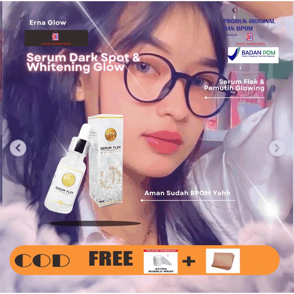 Jual glowing dalam 7hari serum glowing erna serum flek serum erna ...