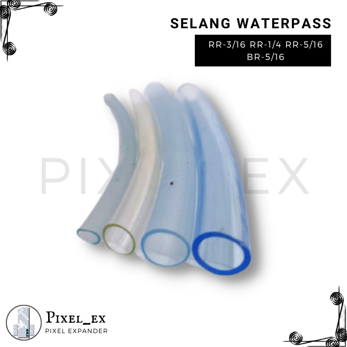Jual Selang Waterpass Timbang Aerator Aquarium 3/16 1/4 5/16 1M(Pixel ...